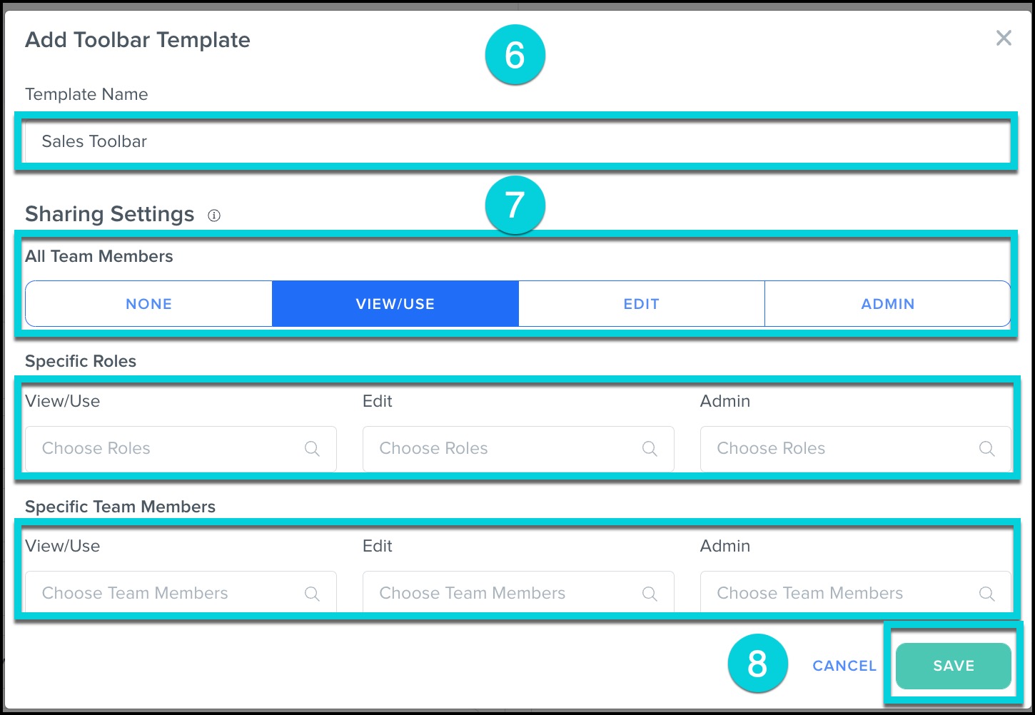 My Toolbar Templates – Kizen